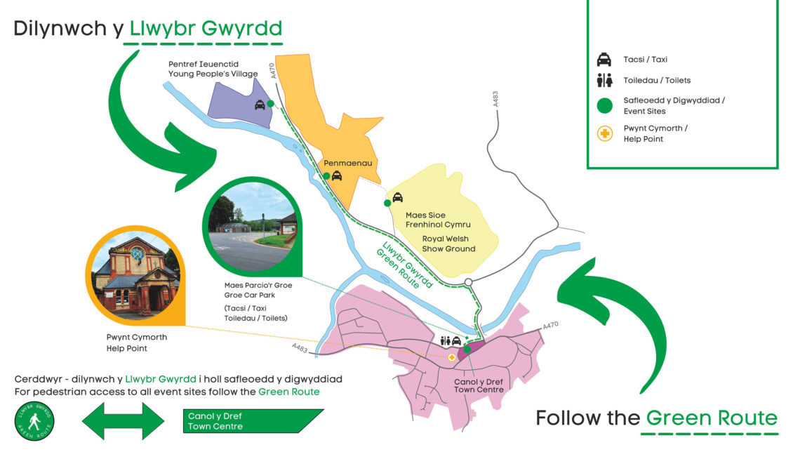 Have Fun, Take Care and Stay Safe during Royal Welsh Show week