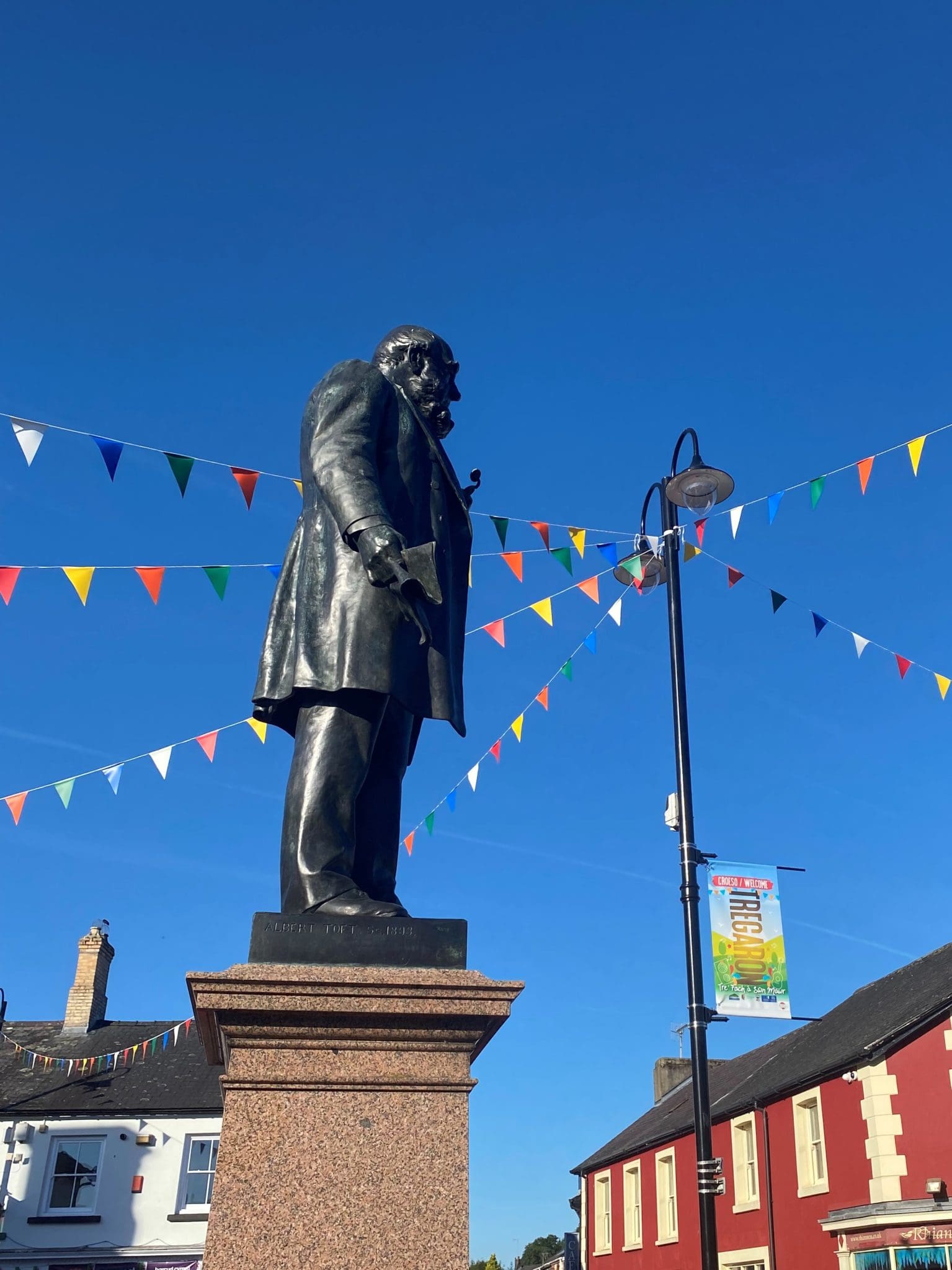 Scheme to enhance the town of Tregaron for the National Eisteddfod