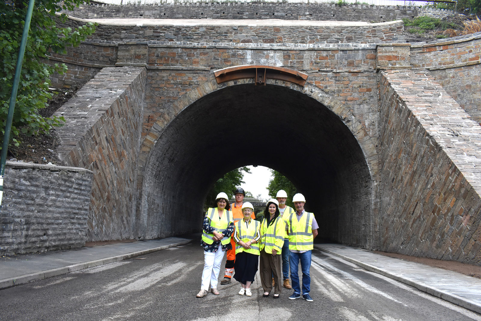 Ebbw Vale’s historic Big Arch has been restored