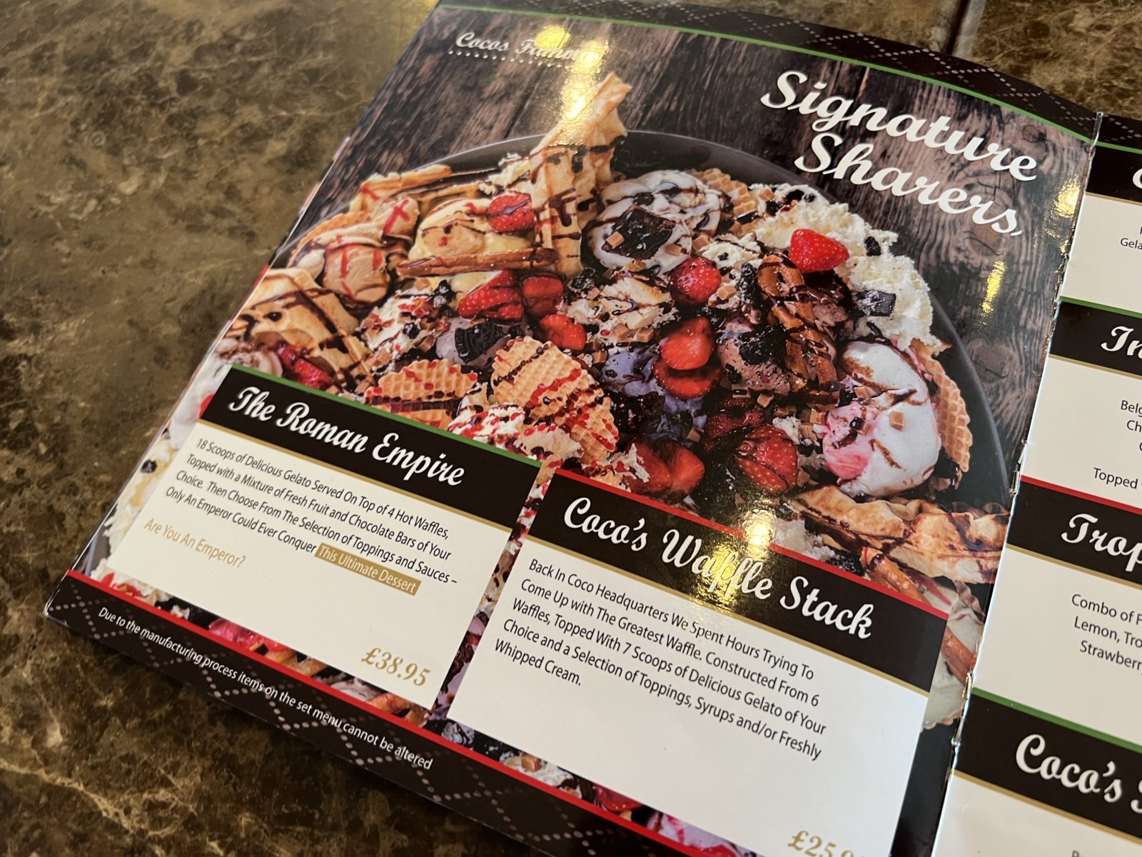 We tried Coco Gelato’s “Roman Empire” Ice Cream Challenge - this is how ...