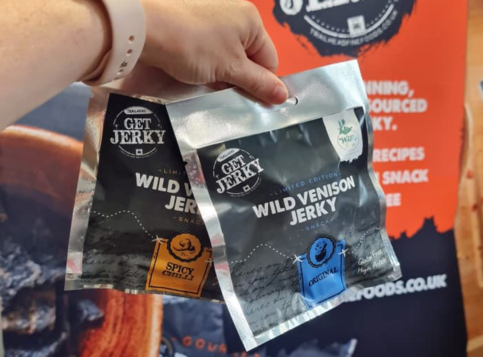 Welsh snacks firm launches Wild Venison Jerky
