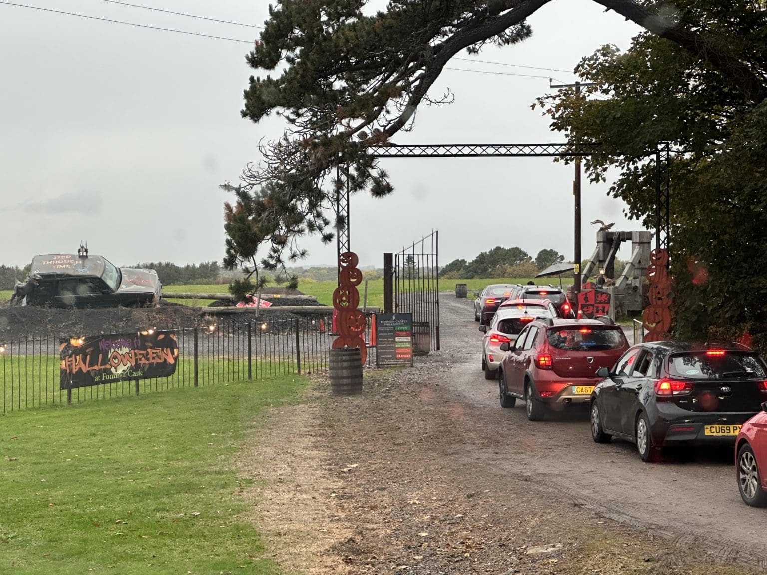 Halloween scare run opens at Fonmon Castle and this is what it's like