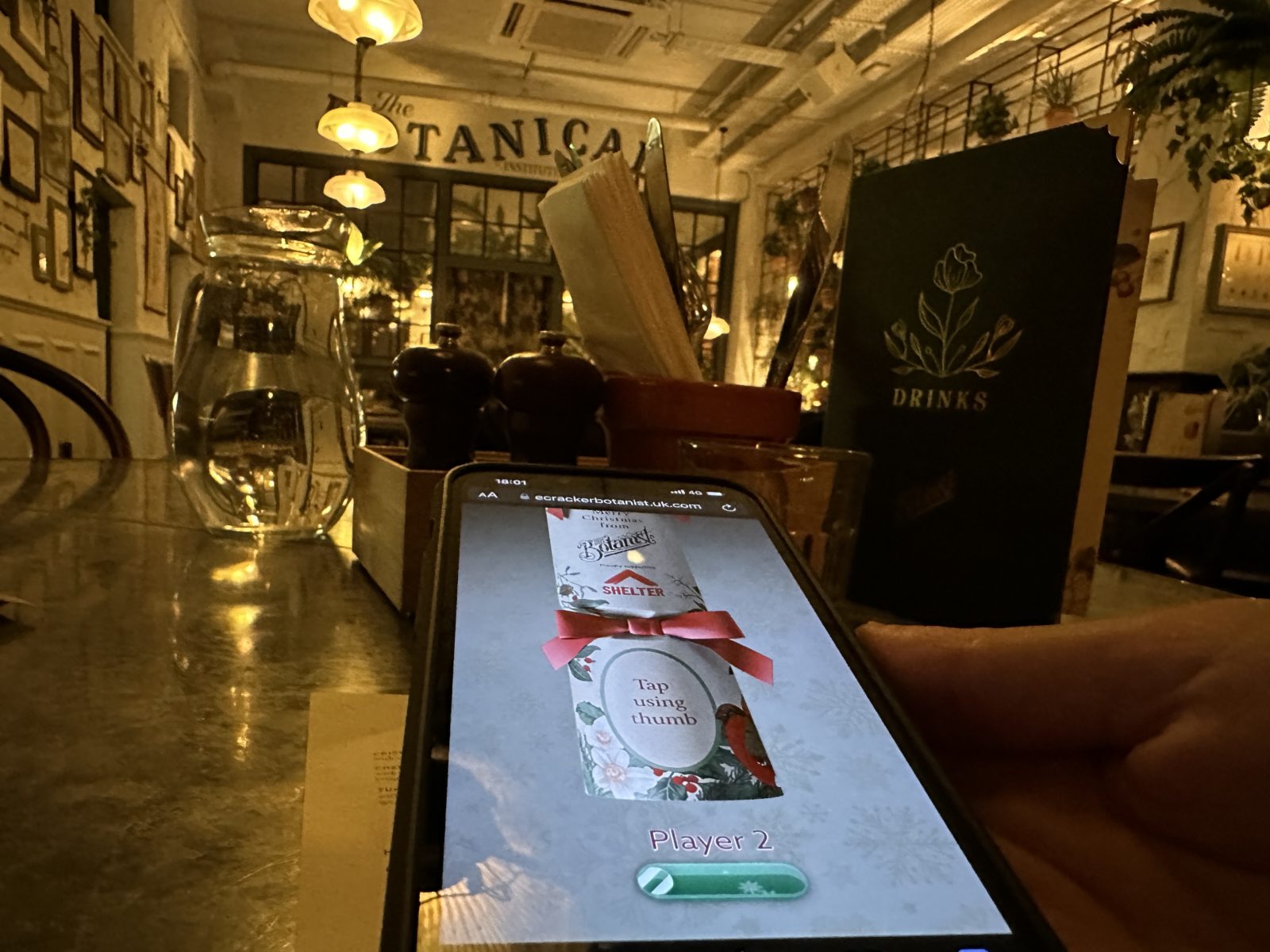 Review: Christmas food menu at The Botanist Cardiff 2022