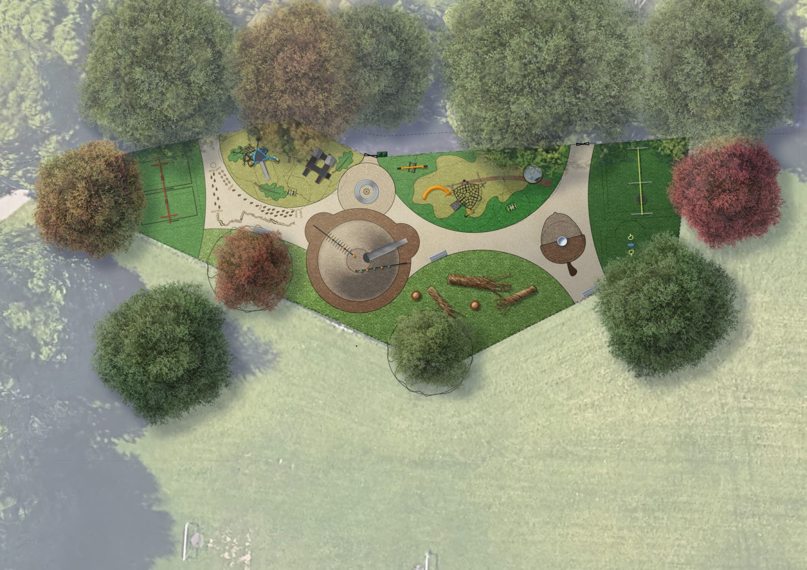 Heol Llanishen Fach park to get oak-themed makeover