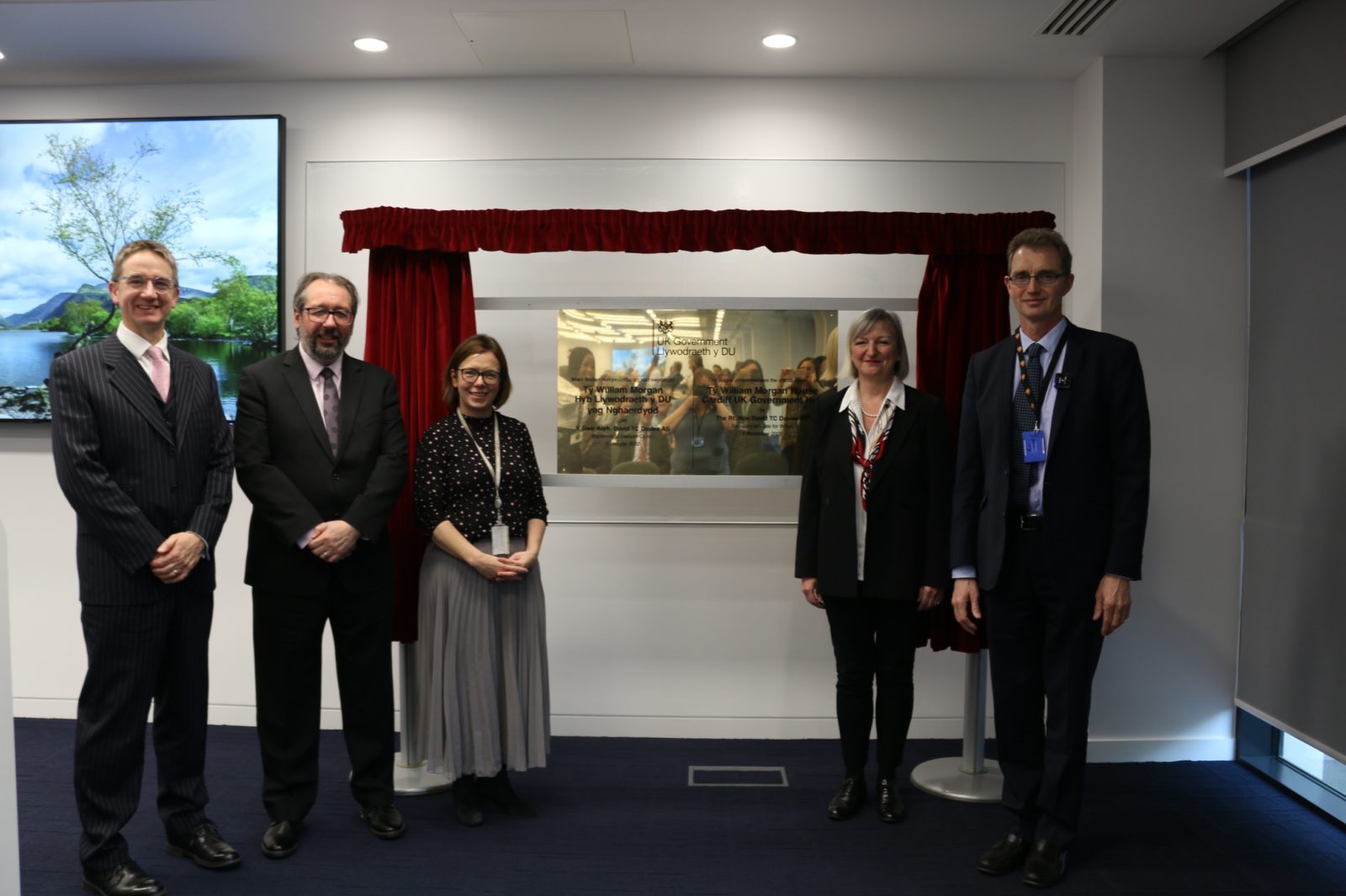 The UK Government has officially opened its Cardiff hub