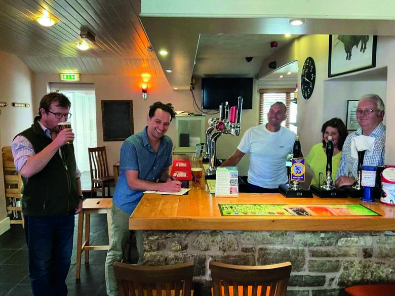 Historic Welsh pub saved by the community it serves - in time for Christmas