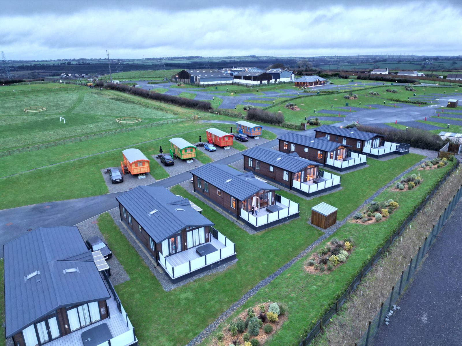 Review: Luxury lodges accommodation at Folly Farm, Pembrokeshire