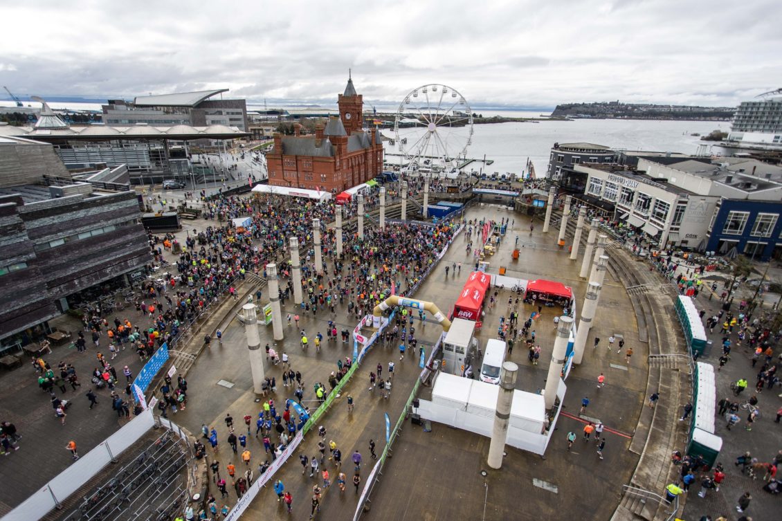 Thousands of runners turnout for Cardiff Bay 10K