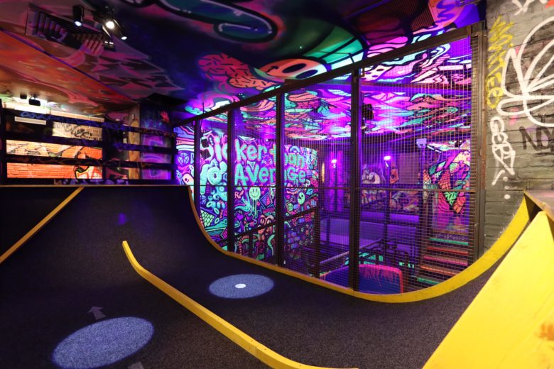 First look inside Golf Fang Cardiff as new crazy golf experience opens ...