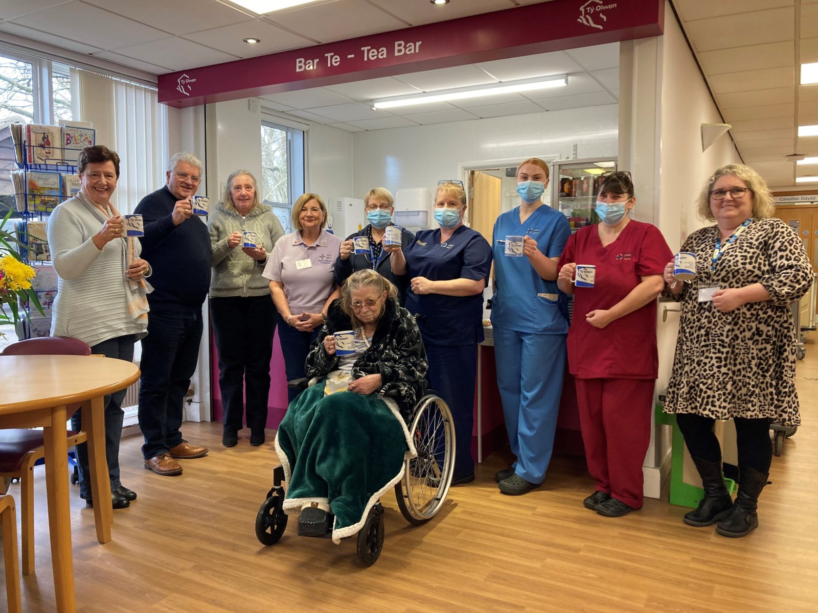 Tŷ Olwen’s tea bar serves up a cuppa, chat and comfort for those who ...