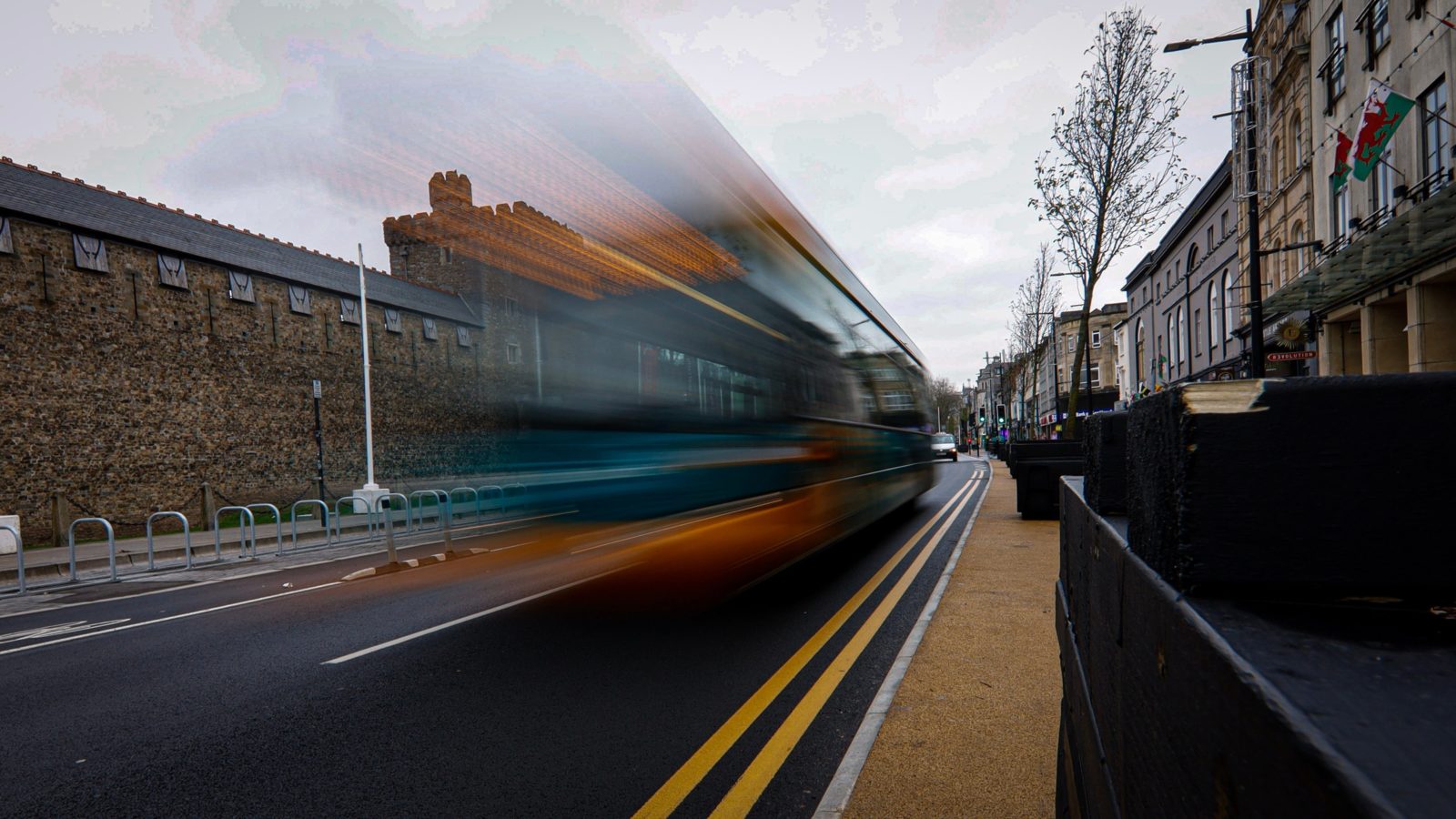 Cardiff's Castle Street is set to remain open to general traffic