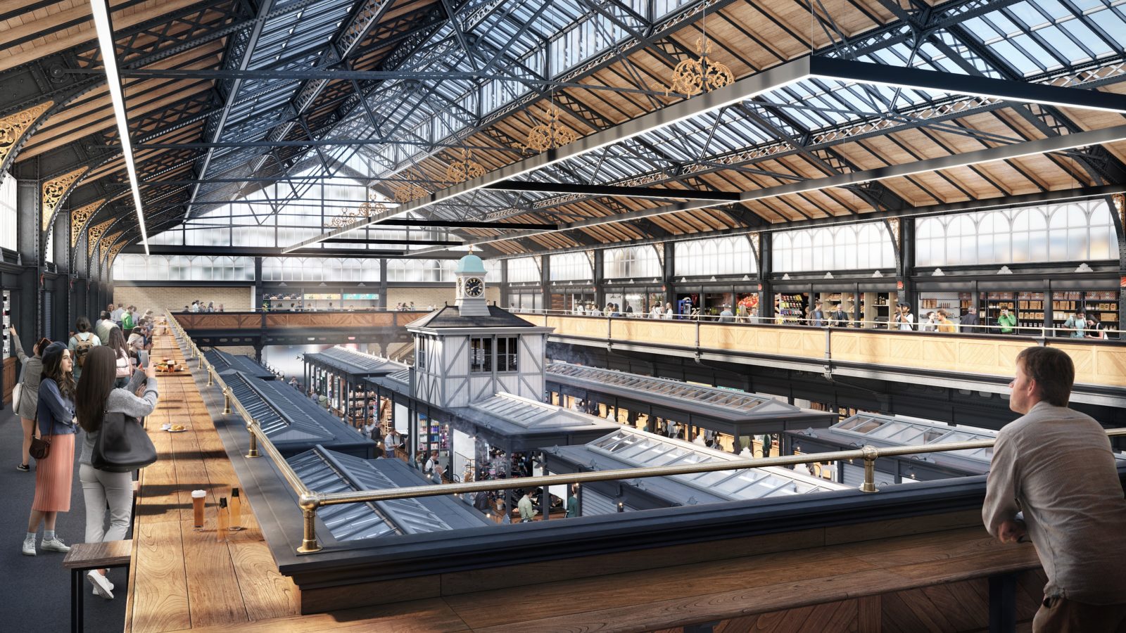 First look at plans for major renovation of historic Cardiff Market