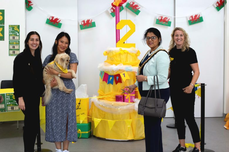 Dogs Trust Cardiff marks two years of supporting city