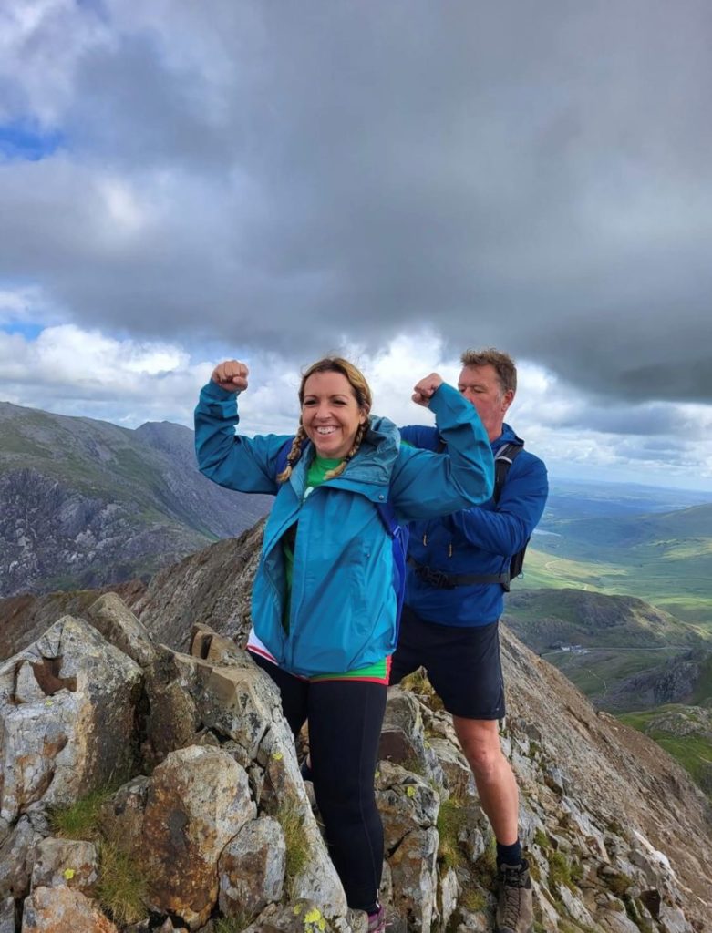 Fearless fundraiser Ali Alcock conquers Eryri’s deadliest ridge in ...