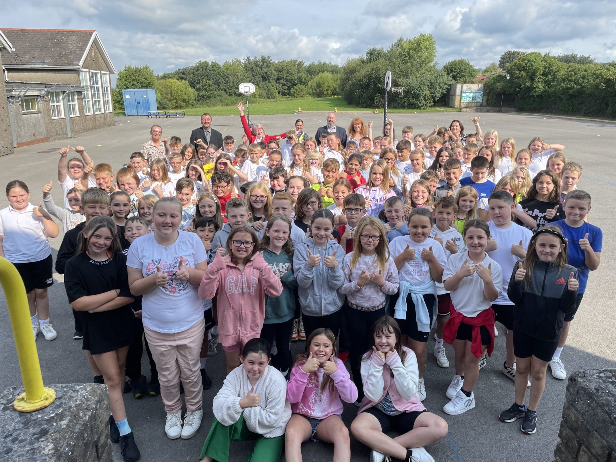 Pupils at Mynydd Cynffig Primary have a say on plans for new school