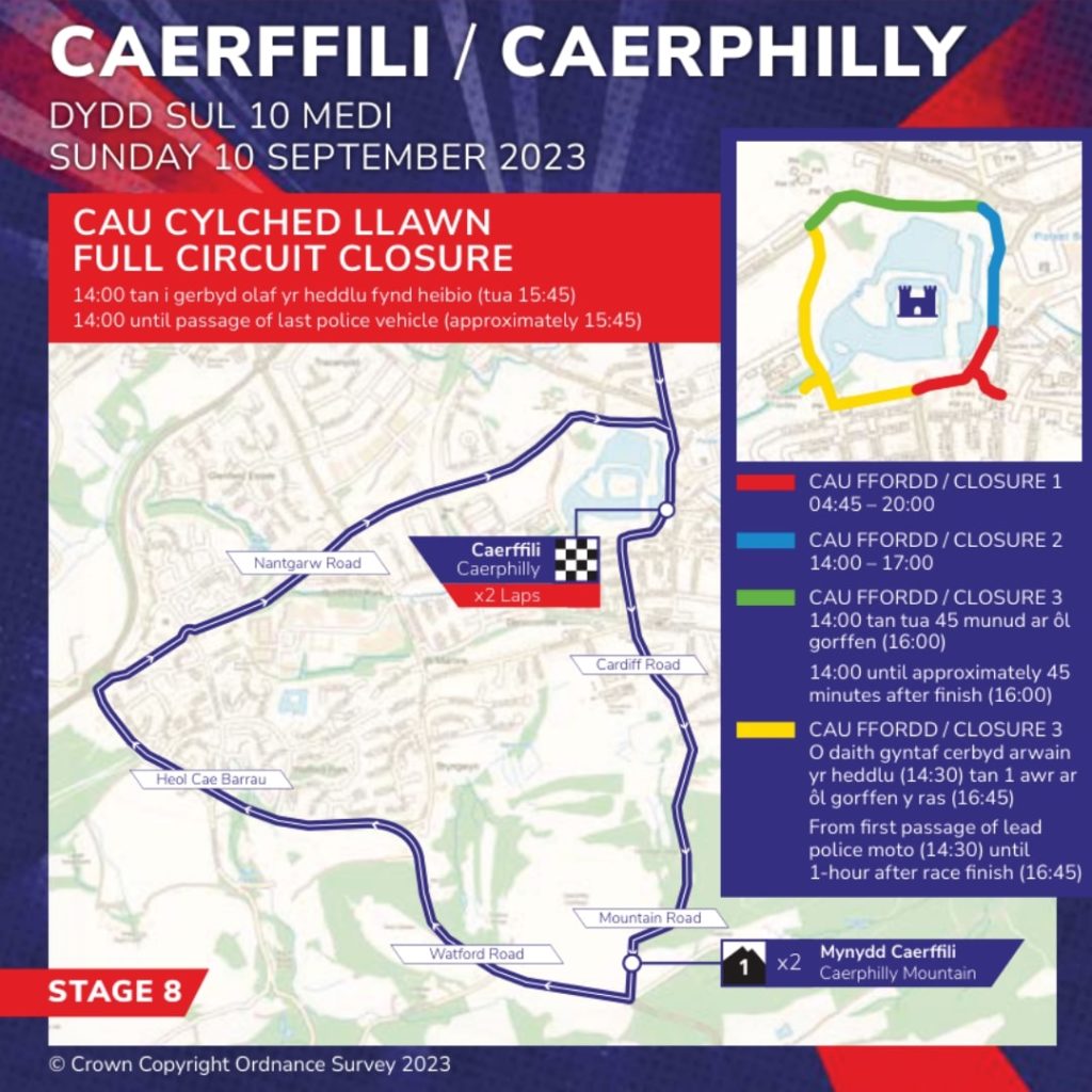 The Tour of Britain set to return to Caerphilly next month