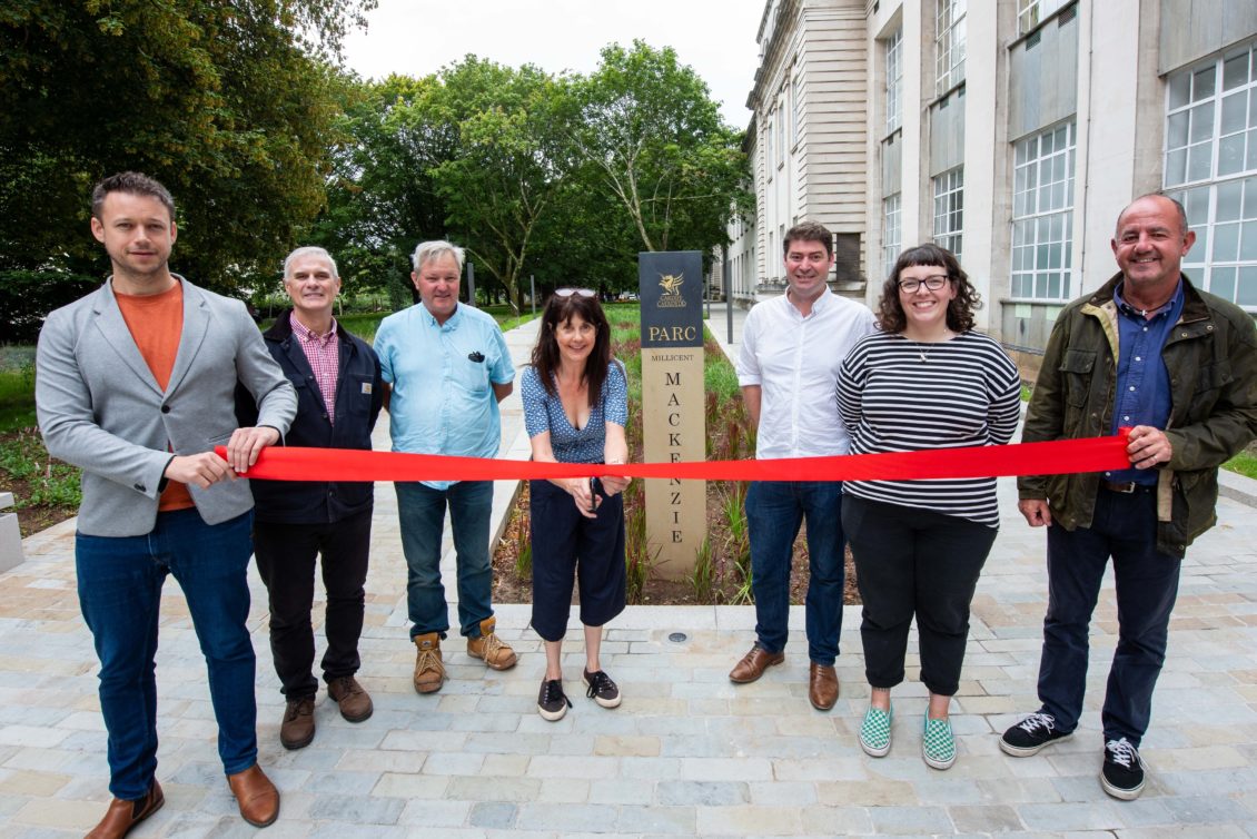 New park opens in honour of Wales' first female professor