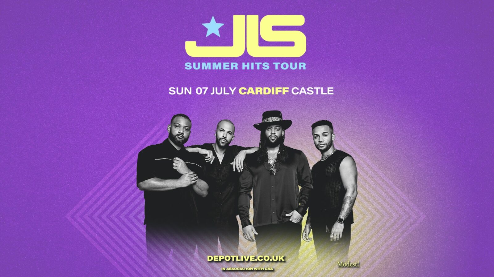 JLS announce summer date for Cardiff Castle gig