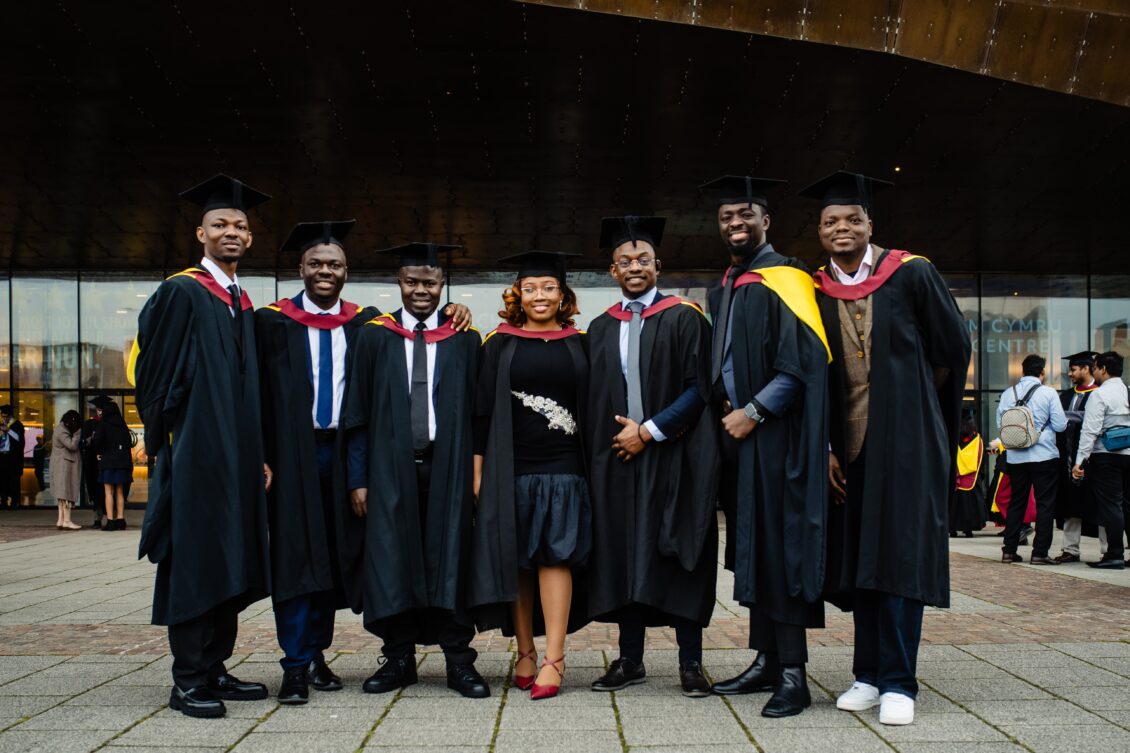 Cardiff students celebrate at November graduation ceremonies