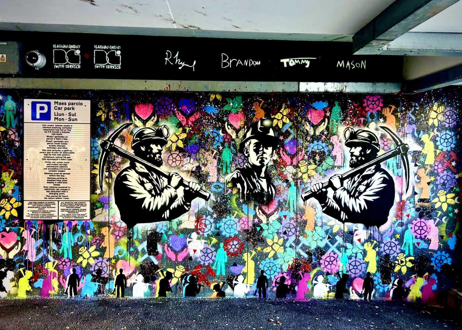 Young people’s graffiti mural to tackle anti-social behaviour in ...