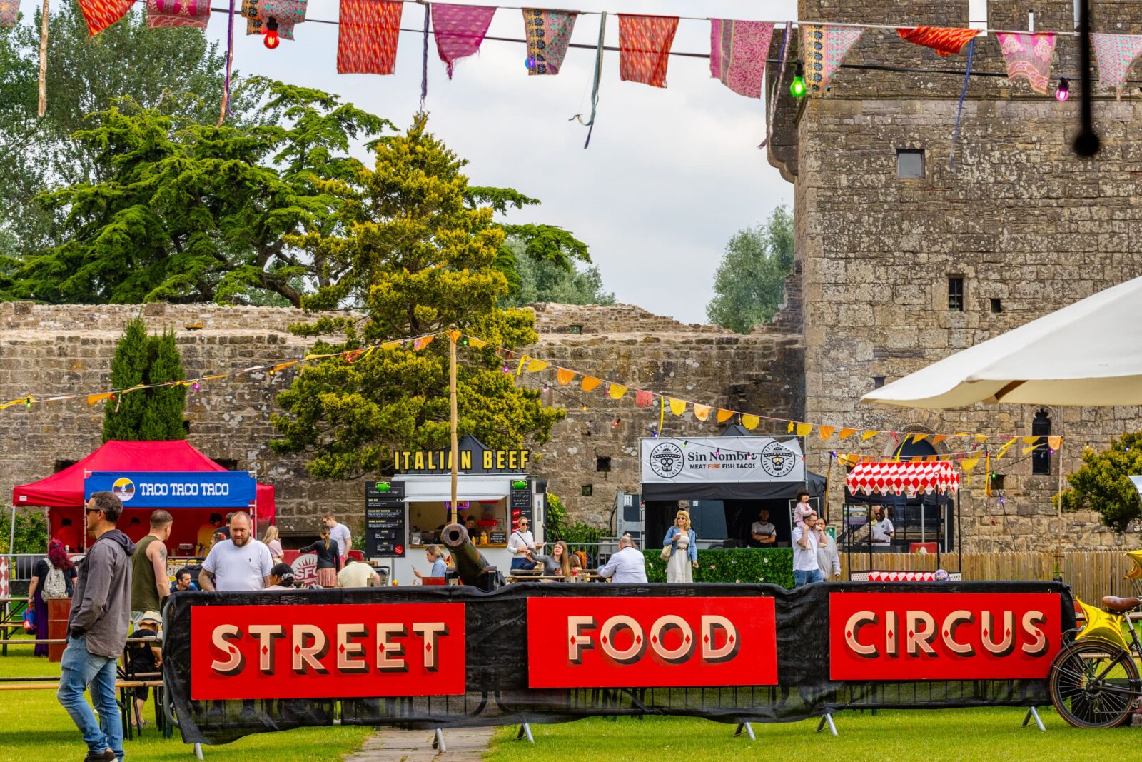 Street Food Circus launches Fantastic Fête at St Donat's Castle