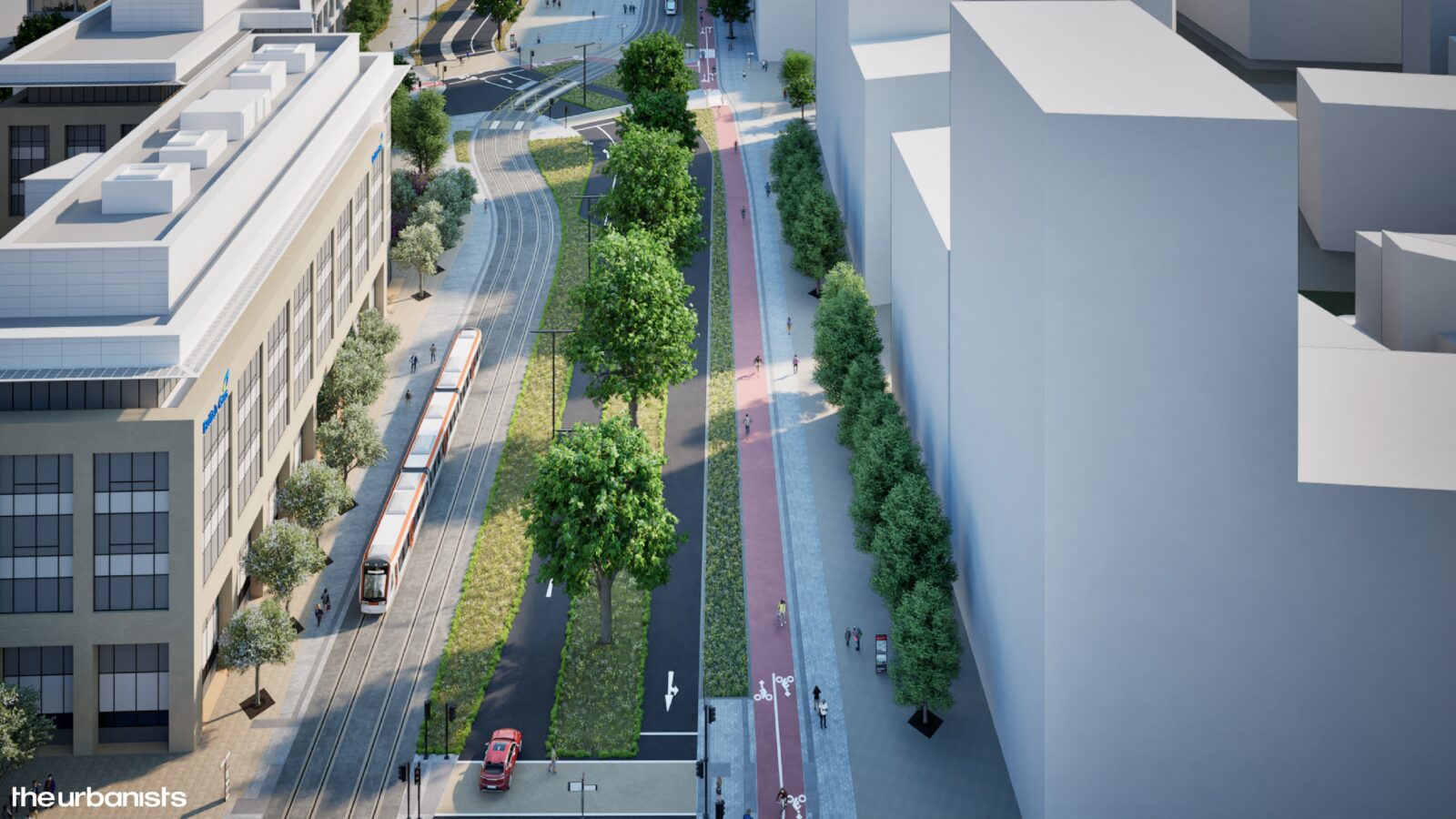 Plans revealed for a new tramway between Cardiff Central and Cardiff Bay