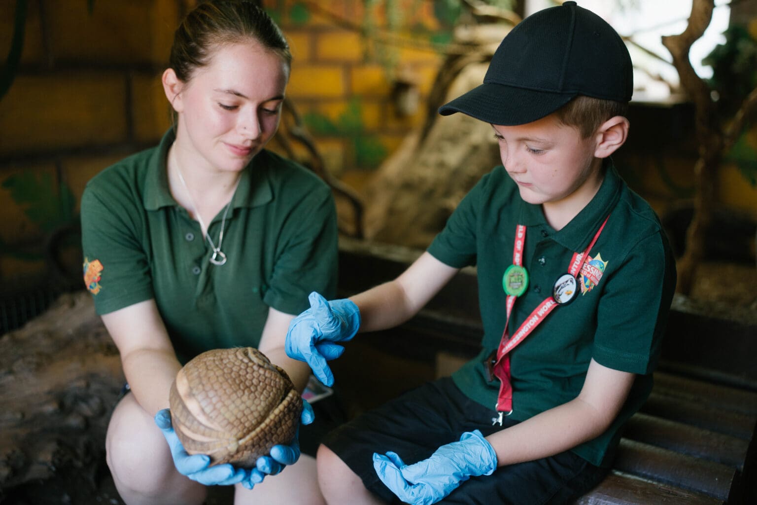Six-year-old Max becomes UK’s youngest ever zookeeper at Chessington