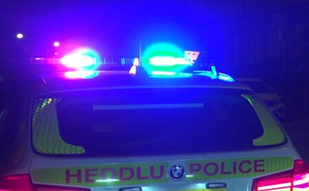 A4061 Blackmill Road closed in both directions after collision