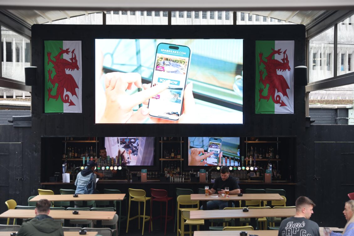 Ludo Cardiff opens with the city’s biggest outdoor screen