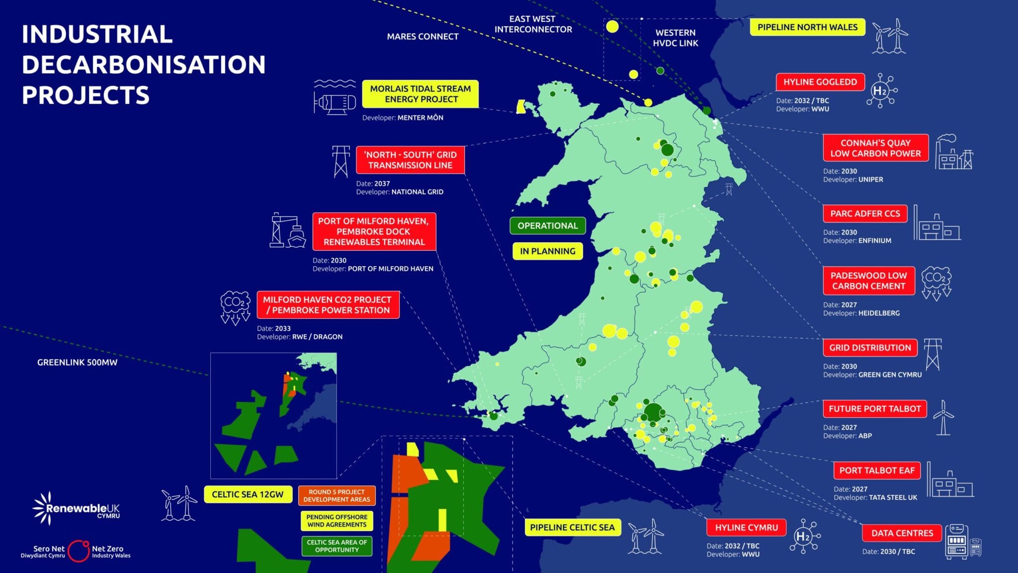 £9bn clean energy investment map unveiled for Wales