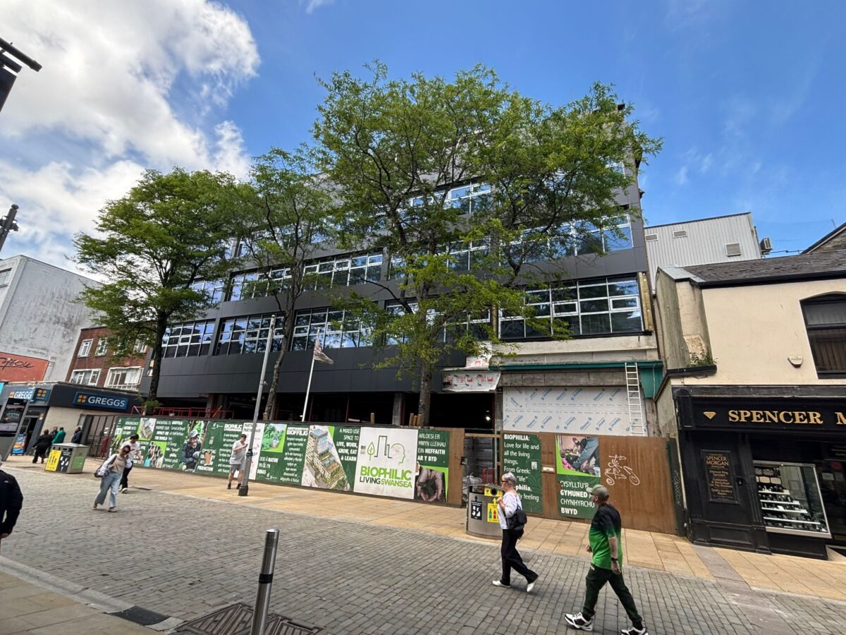 Innovative Biome development in Swansea takes shape ahead of 2026 opening