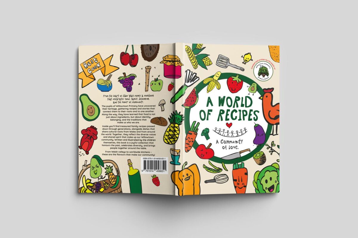 Pupil led recipe book brings Ebbw Vale community together