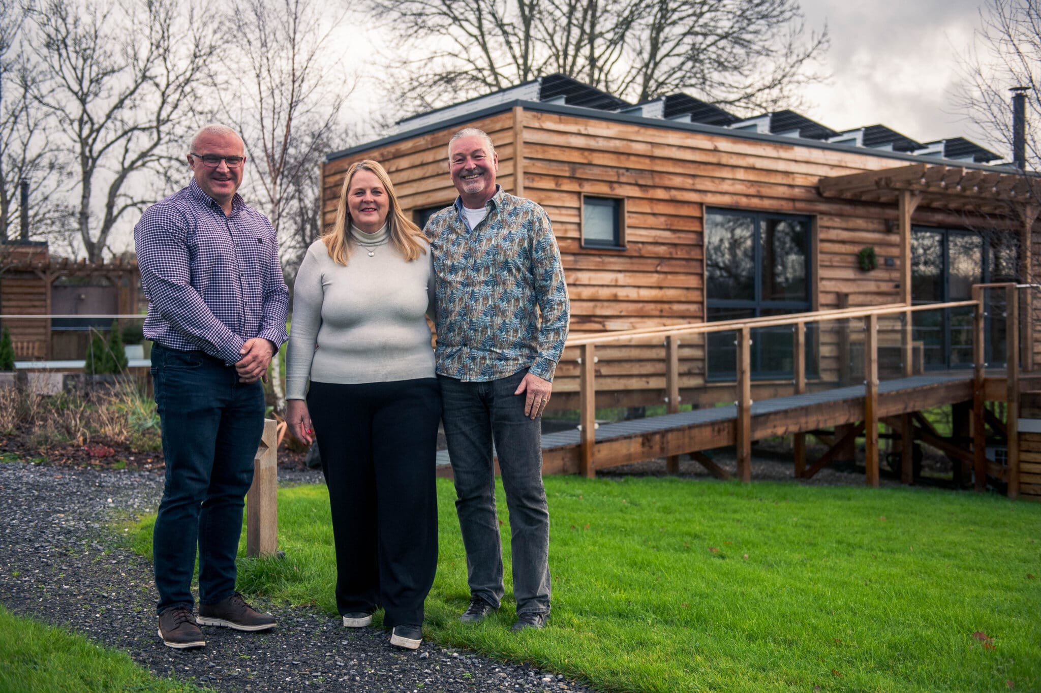 Cardigan couple open sustainable tourism development overlooking River ...