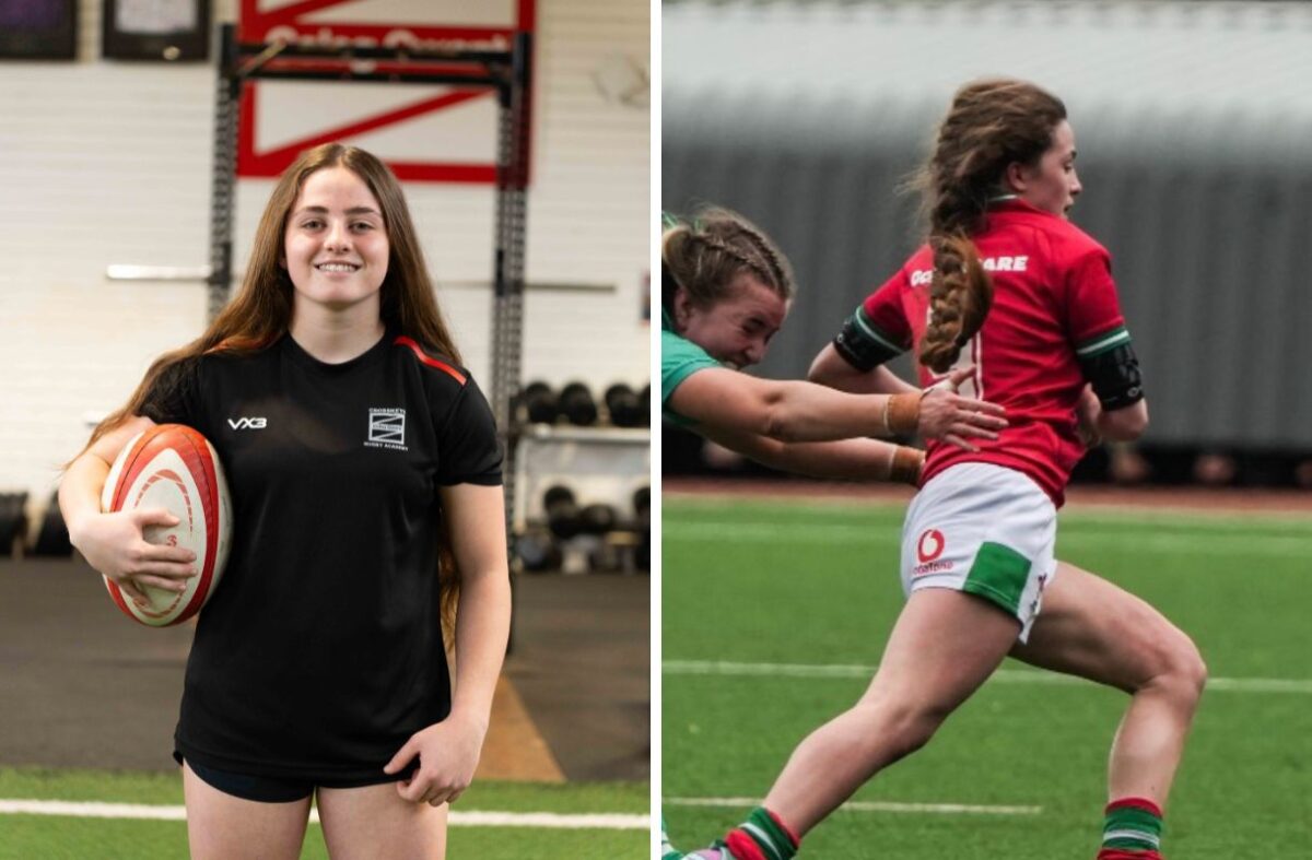 Wales U18s player inspiring next generation of girls in rugby