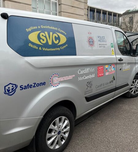 Cardiff Safety Bus team helps save man's life after cardiac arrest